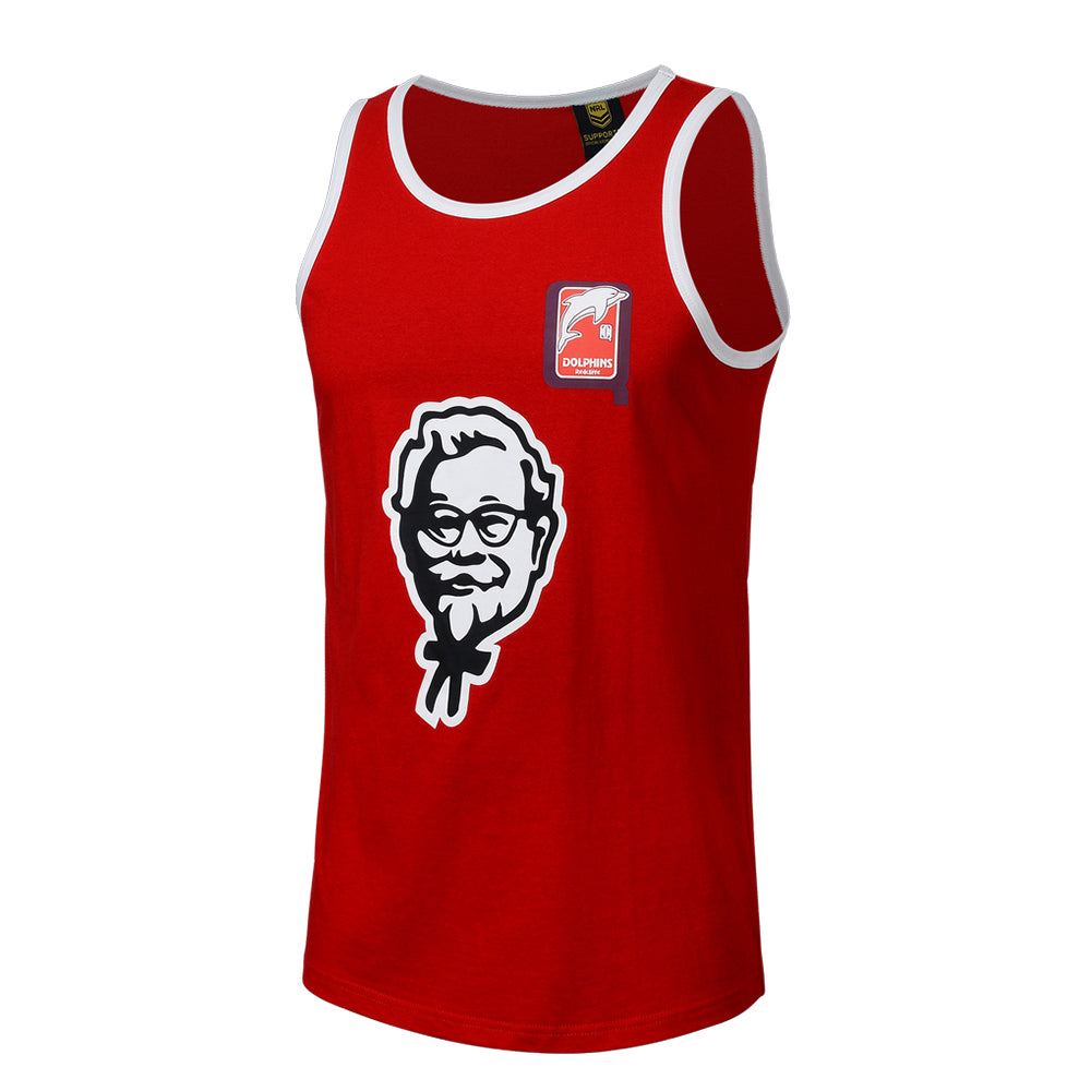 Dolphins Retro Singlet – NRL Shop