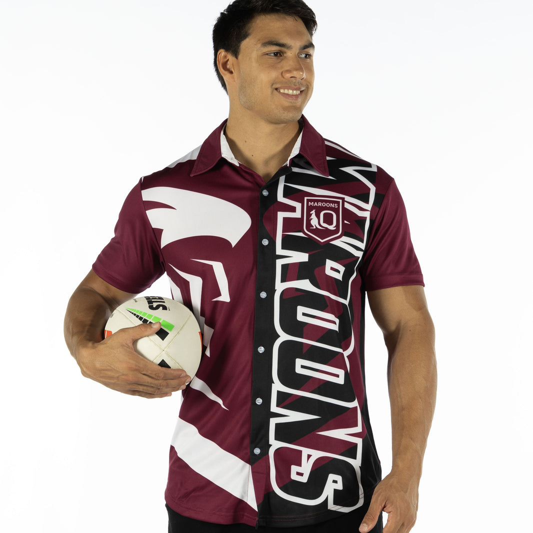 Official QLD Maroons NRL Clothing – NRL Shop