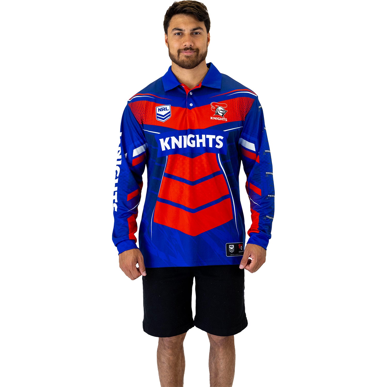 Knights Cyber Fishing Shirt Mens – NRL Shop