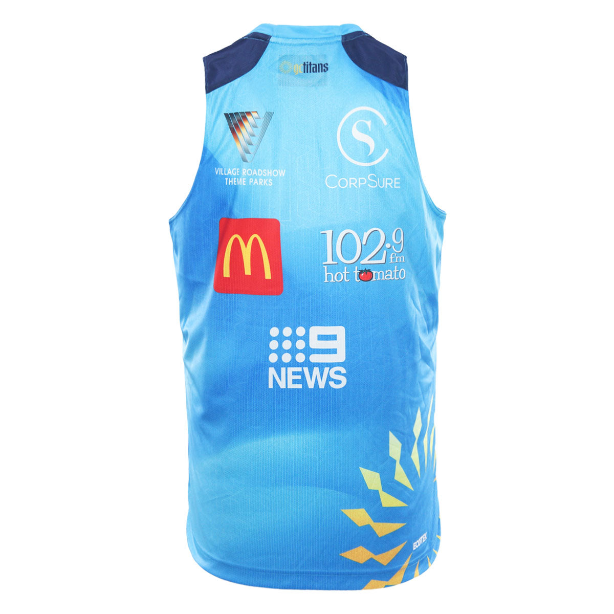 Gold Coast Titans Mens 2026 Training Singlet – NRL Shop