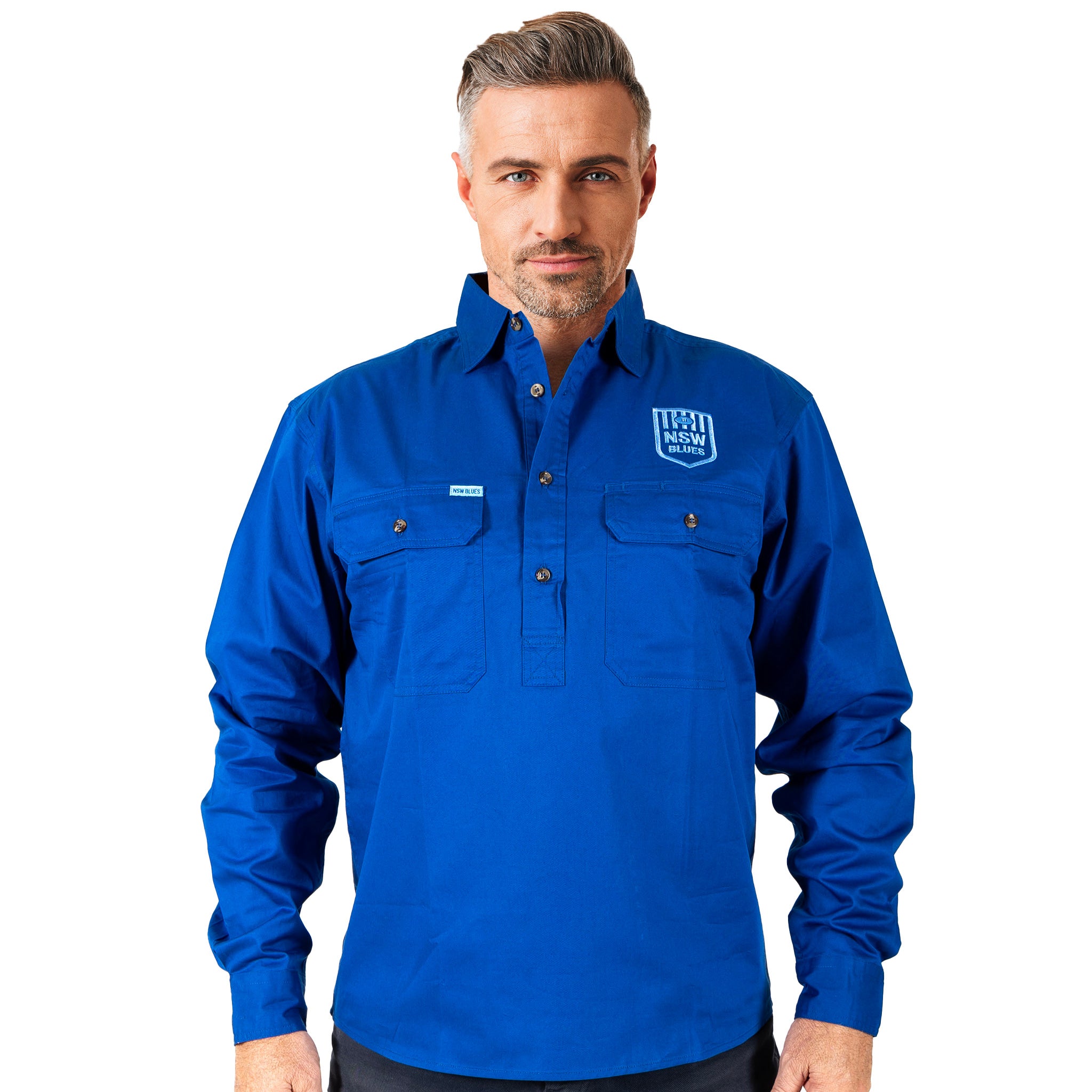 NSW Blues 'Long Yard' Work Shirt – NRL Shop
