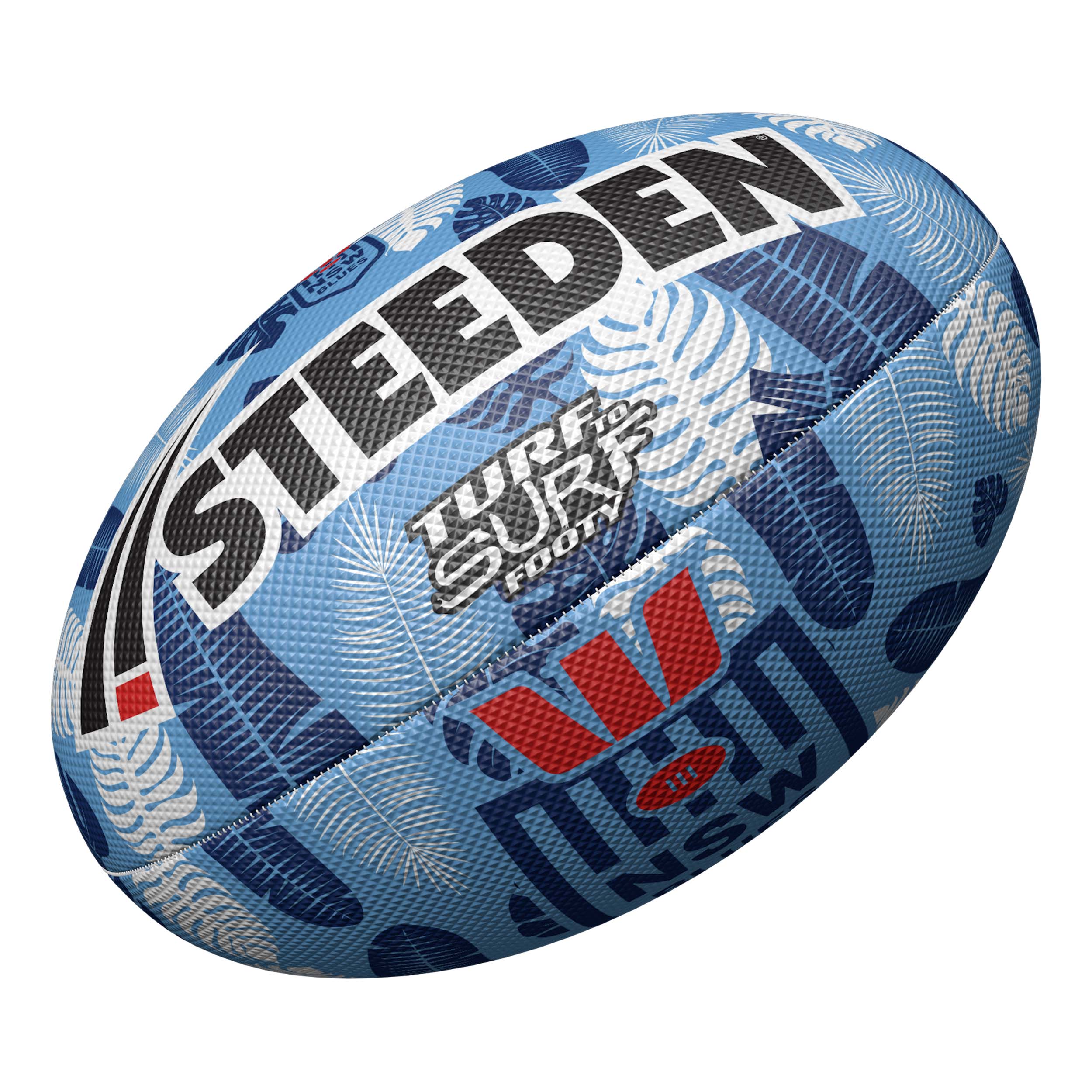 NSW Blues Turf To Surf Beach Footy Ball - Size 3 – NRL Shop