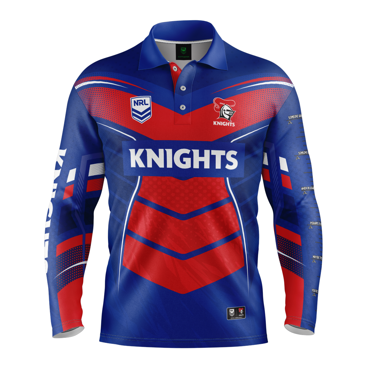 Knights Cyber Fishing Shirt Mens – NRL Shop