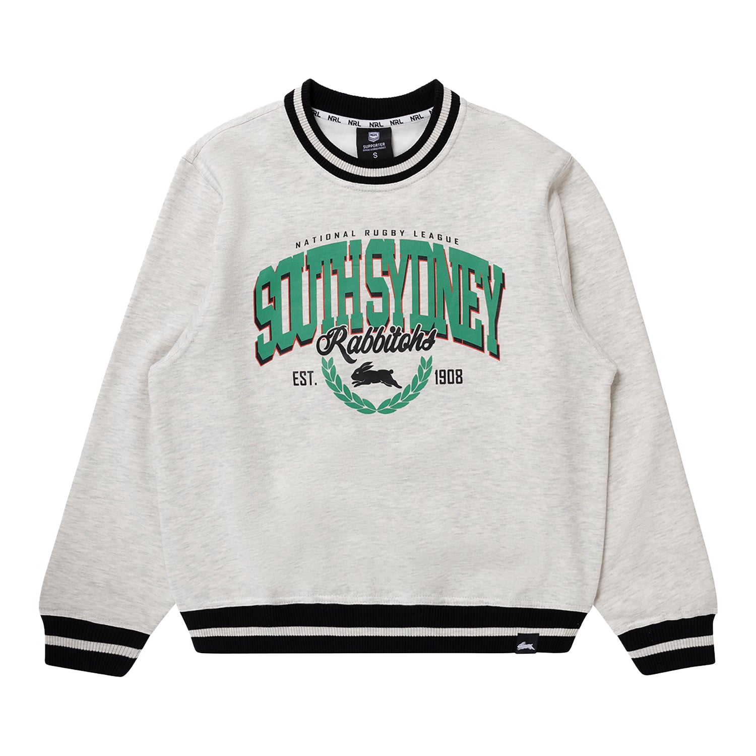 South Sydney Rabbitohs Womens Prep Crew Neck – NRL Shop